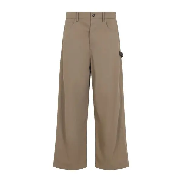 Loewe Carpenter Cotton Pants - Beige