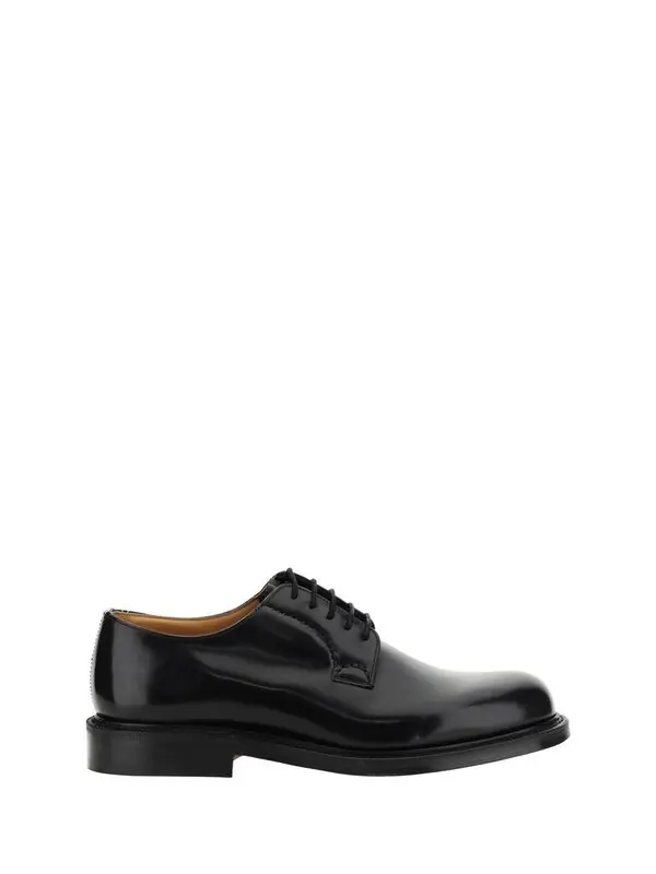 Church's Brushed Leather Derby Shoes - Black