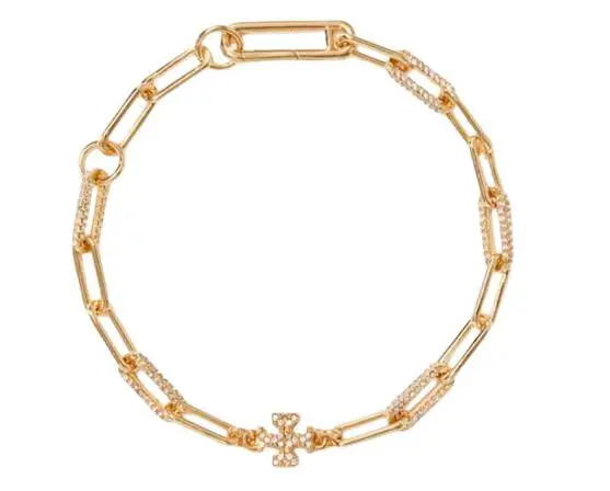 Tory Burch Bijoux Bracelet - Tory Gold/crystal