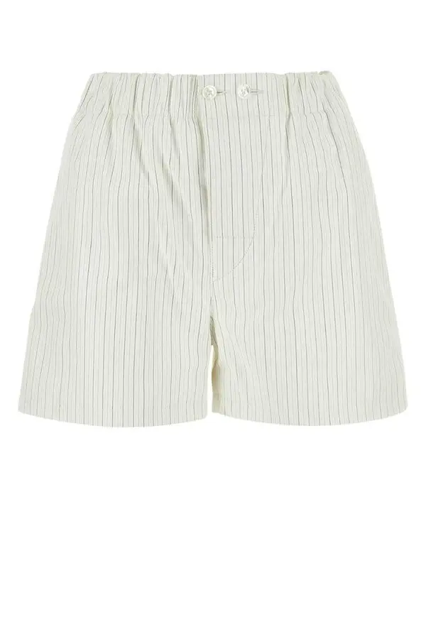 Bottega Veneta Printed Leather Shorts