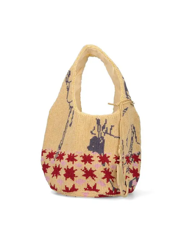 JW Anderson Beaded Shoulder Bag - Multicolour