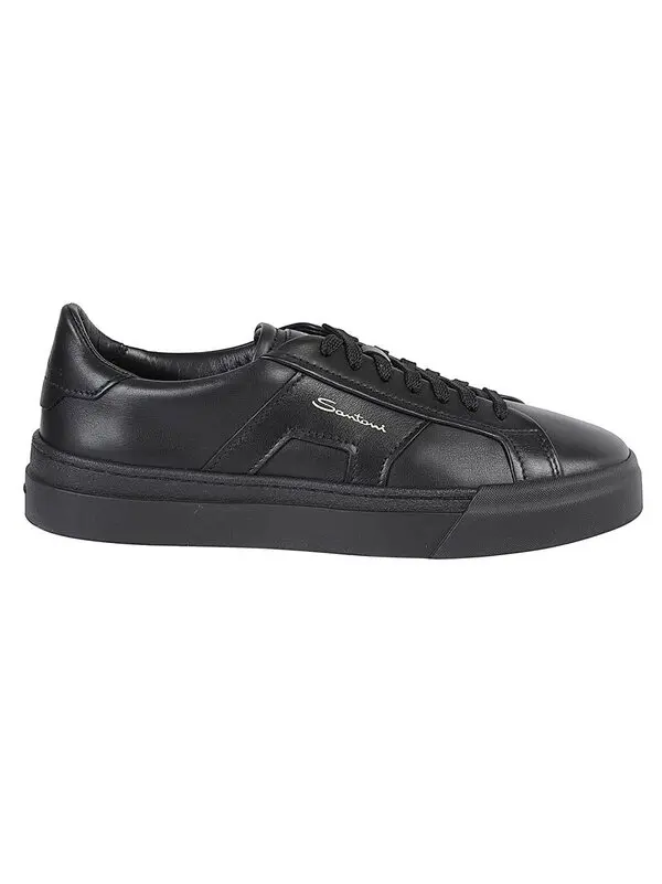 Santoni Low Top Sneakers - Black