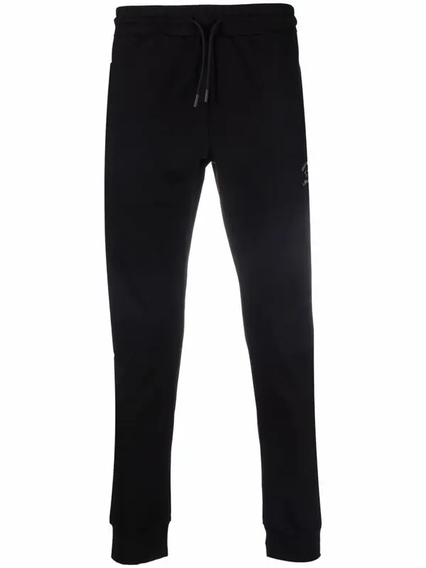 Paul & Shark Logo-print Cotton Track Pants
