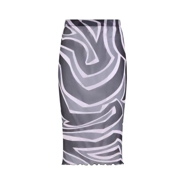 Emilio Pucci Midi Skirt - Black