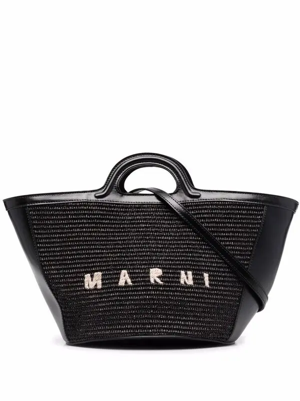Marni Woven Wicker Bag - Multicolor
