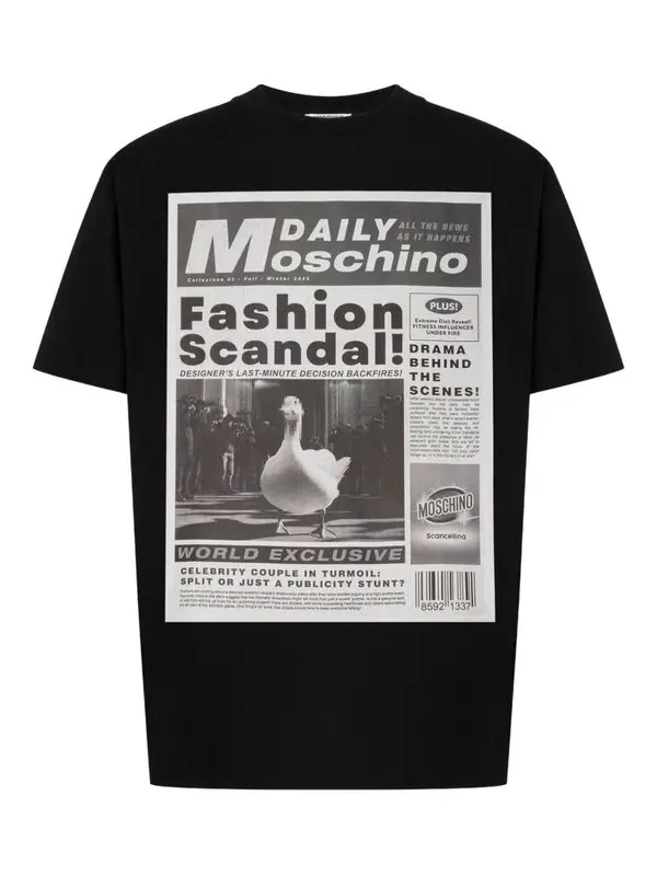 Moschino T-shirts And Polos - Multi Black