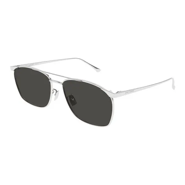 Saint Laurent Caravan Sunglasses - Silver