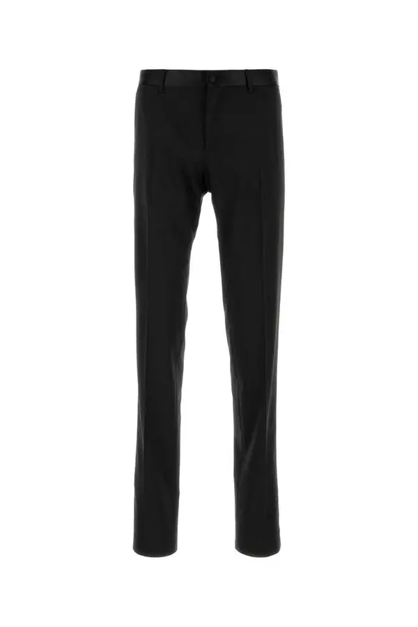 Dolce & Gabbana Stretch Wool Blend Trousers