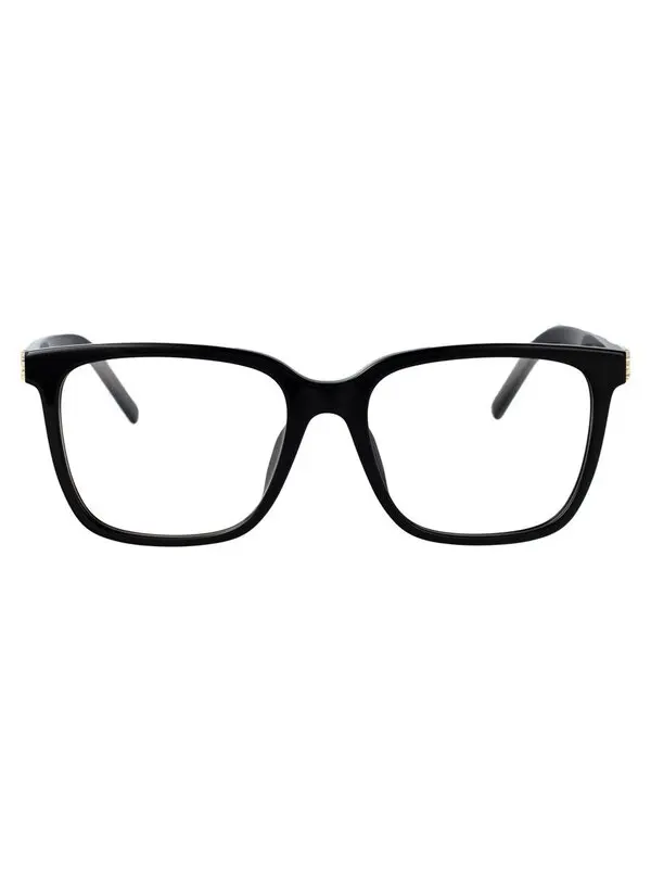 Saint Laurent Optical Frame Sl M142/f - Black-black-transparent
