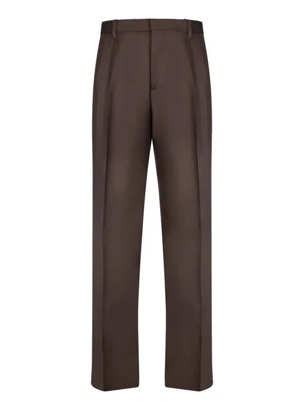 LARDINI Tailored Trousers - Brown