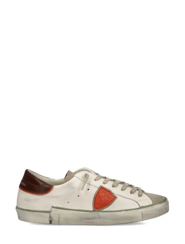 Philippe Model Sneakers - Bordure_lait Orange
