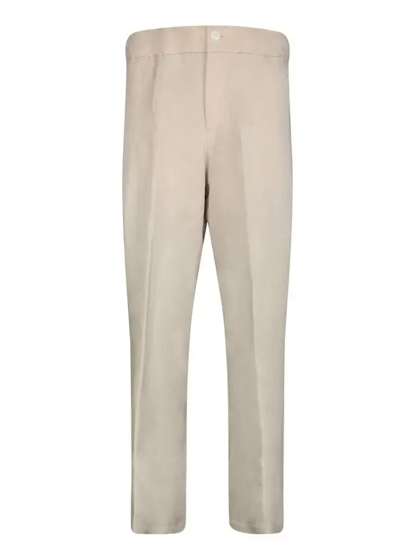 COSTUMEIN Straight Cut Trousers - Beige