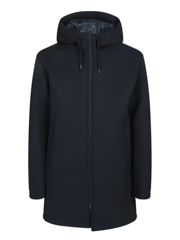 Herno Adjustable Hood Parka - Blue