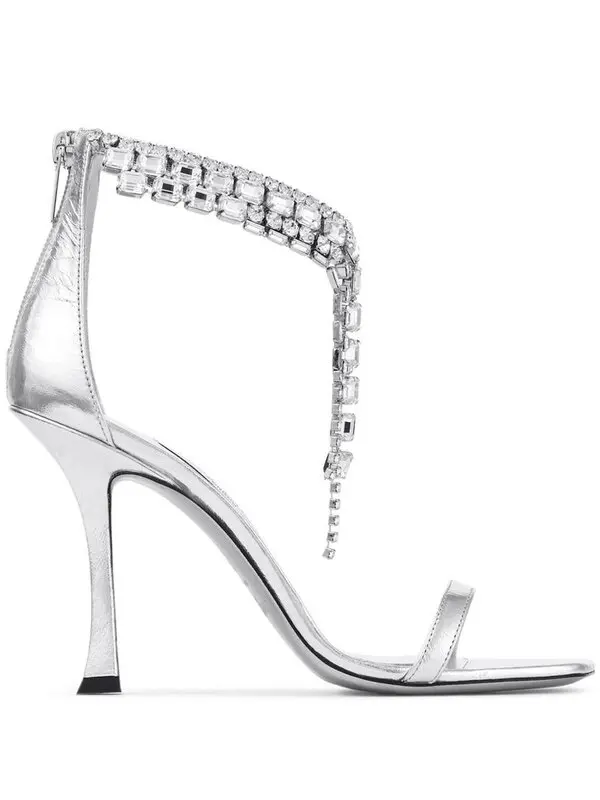 JIMMY CHOO Verity 100 Sandals - Multicolor