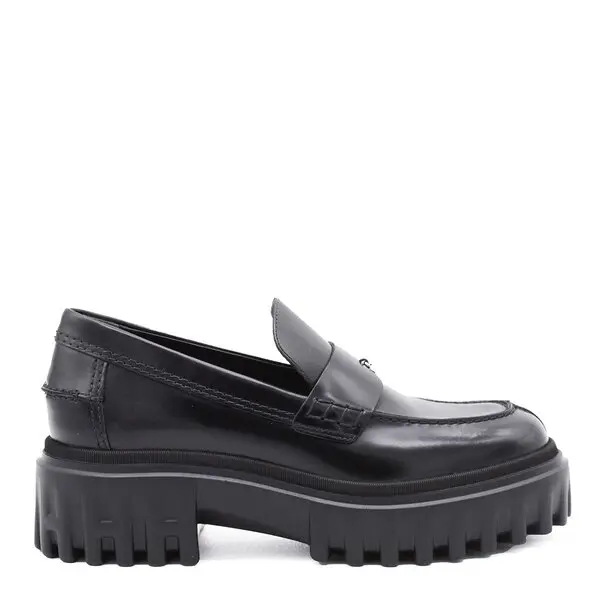 Hogan Flat Loafers - Black