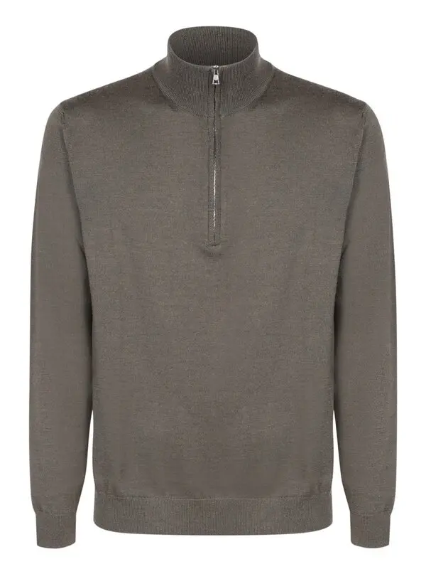 ZANONE Wool Pullover - Green