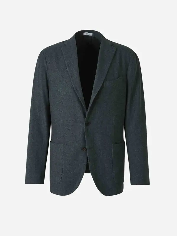 Boglioli Regular Fit Wool Blazer
