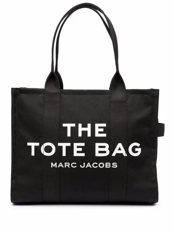 Marc Jacobs Canvas Large Tote Bag - Black