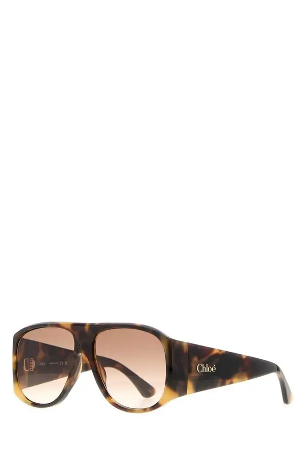 Chloé Printed Aviator Sunglasses - Multicolor