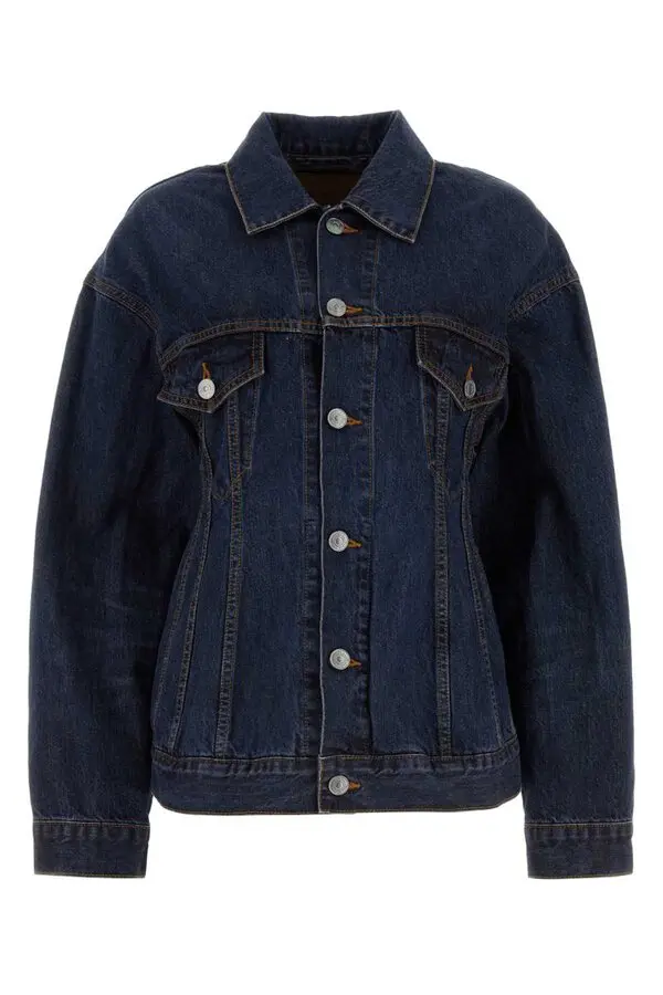 Balenciaga Hourglass Denim Jacket