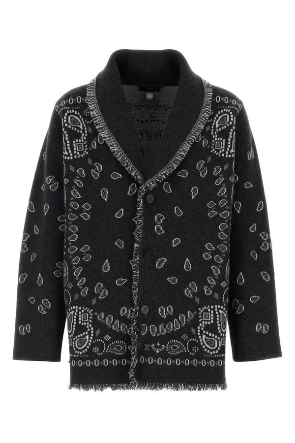 Alanui Embroidered Cashmere Cardigan - Printed