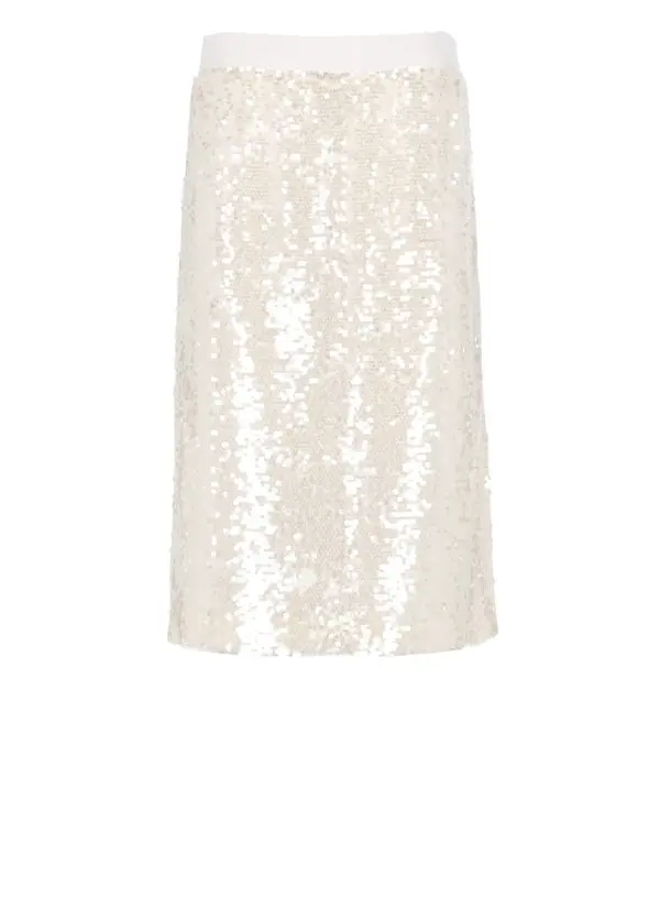 Peserico Sequin Embellished Skirt