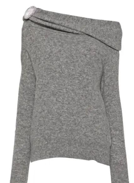 Giuseppe Di Morabito Knitted Off-shoulder Sweater - Multicolor