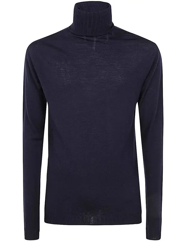 MD75 Turtleneck Sweater - Blue