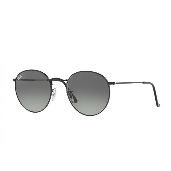 Ray-ban Round Metal Sunglasses - 002/71 Black