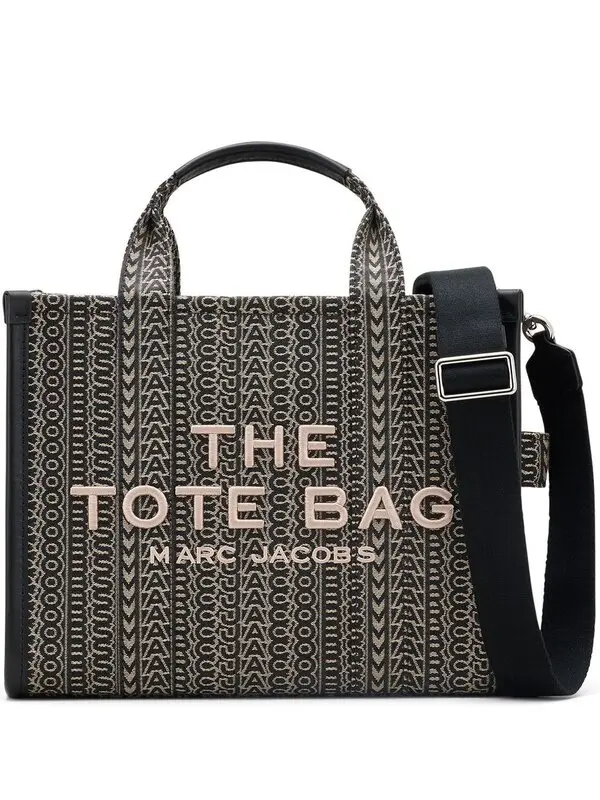 Marc Jacobs Embroidered Canvas Shopping Bag - Printed