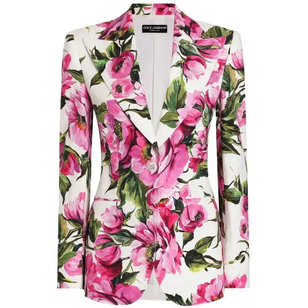 Dolce & Gabbana Floral Blazer