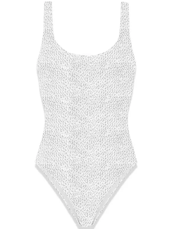 MC2 SAINT BARTH Crinkle One-piece Swimsuit - Multicolour