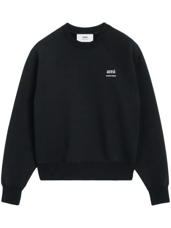 Ami Logo Knit Sweater