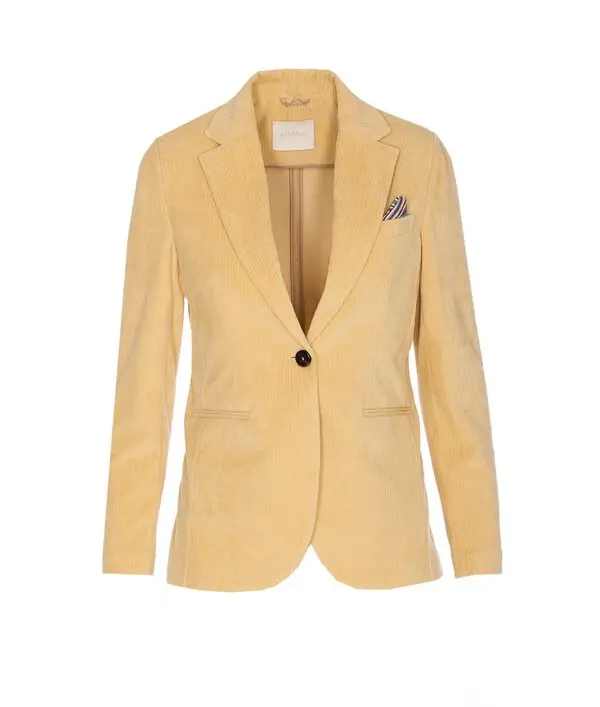 CIRCOLO 1901 Jacket With Button On Cuffs - Beige