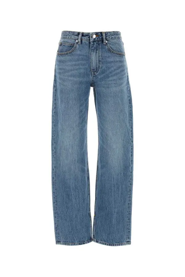 Alexander Wang Slit Hem Jeans - Vintagemediumindigo