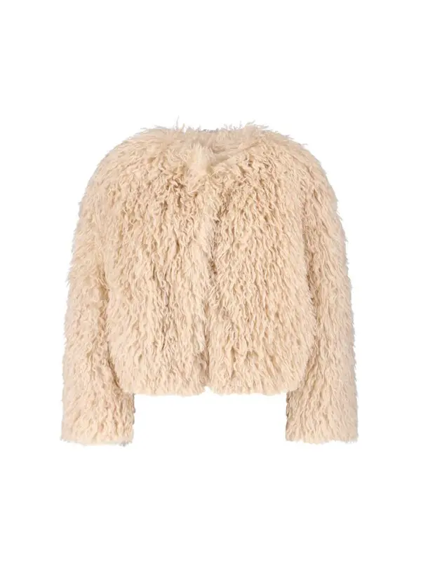 Tagliatore Polyester Jacket - Beige