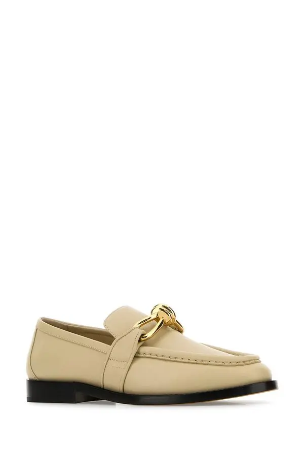 Bottega Veneta Astaire Leather Loafers - Green