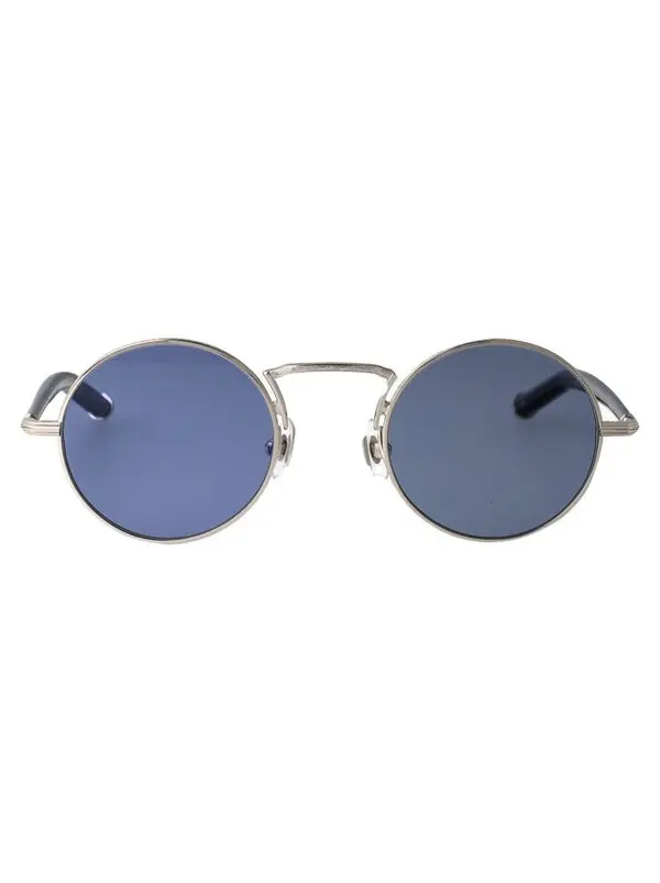 Matsuda Round Sunglasses - Palladium White