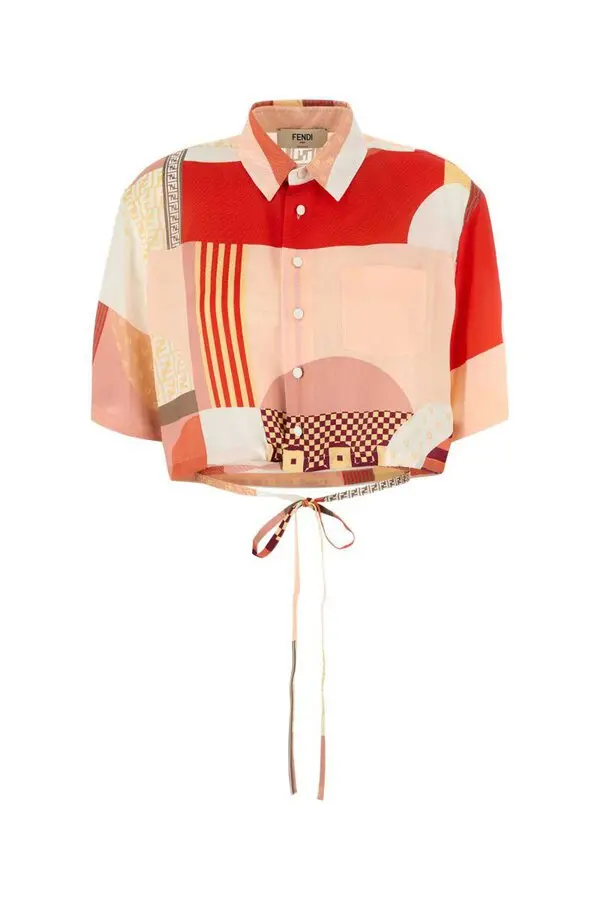 Fendi Silk Shirt - Printed