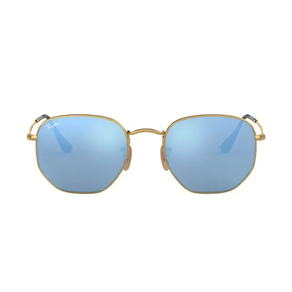 Ray-ban Rb3548 Hexagonal Sunglasses - 001/9oo Gold