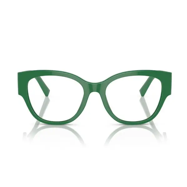 Dolce & Gabbana Dg Crossed Butterfly Eyeglasses - 3311 Green