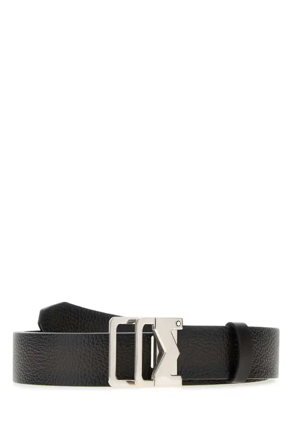 MONTBLANC Leather Belt - Brown