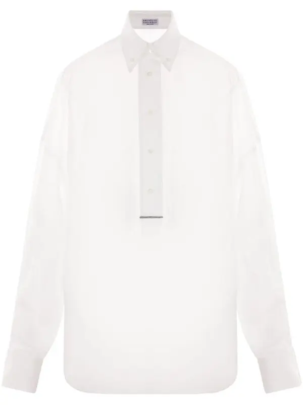 Brunello Cucinelli Semi-sheer Shirt