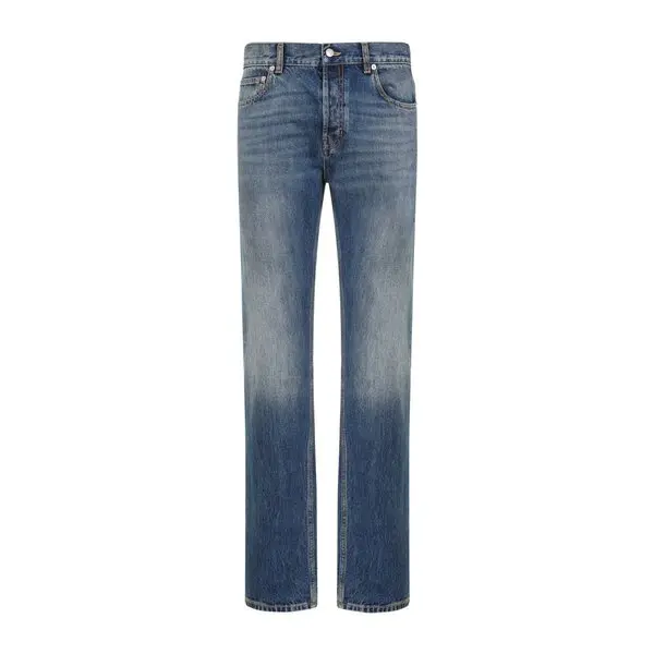 Alexander McQueen Cotton Denim Jeans