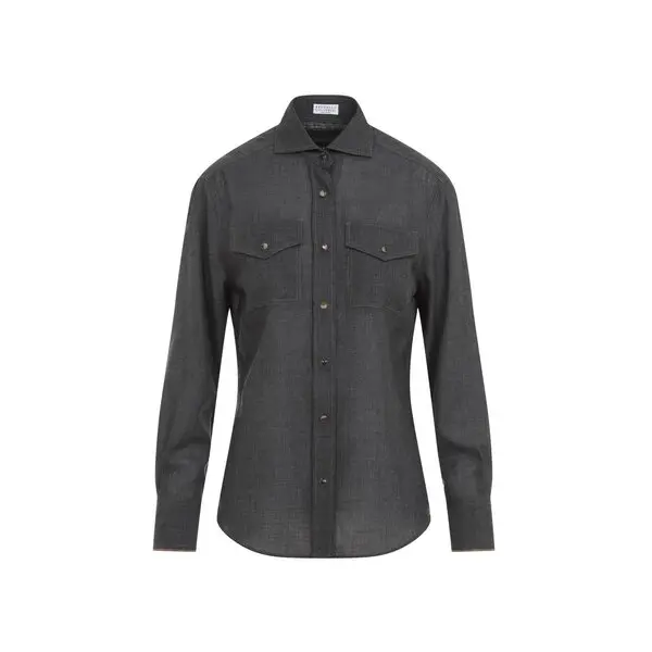 Brunello Cucinelli Virgin Wool Shirt
