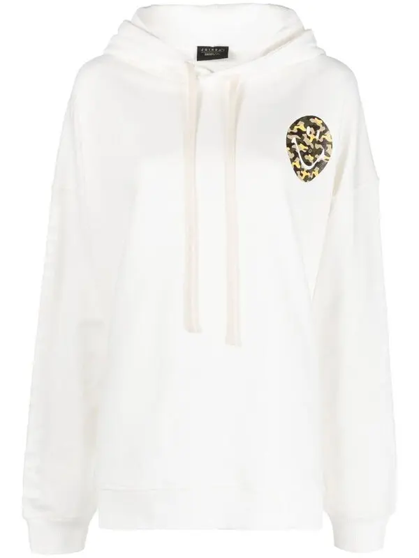Joshua's Smiley Logo Cotton Hoodie