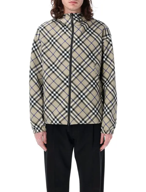 Burberry Reversible Check Jacket - Lichen Ip Check