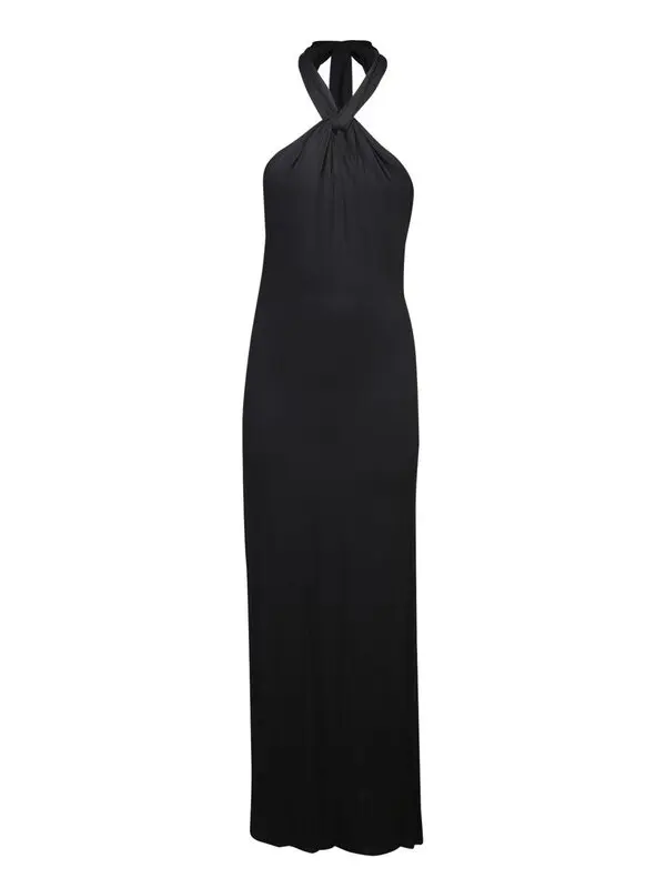Alice + Olivia Sleeveless High Slit Dress