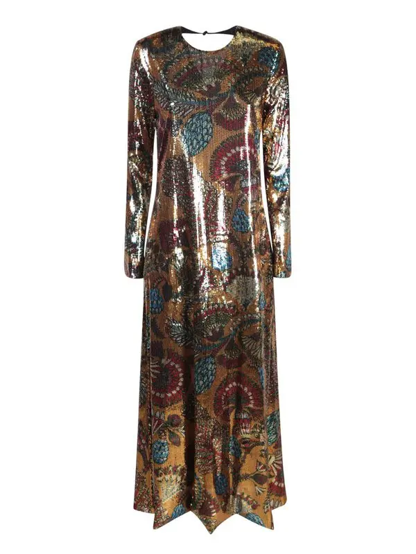 La DoubleJ Long Sleeve Dress - Multicolor