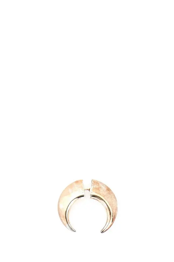 MARINE SERRE Stud Earrings - Shinysilver